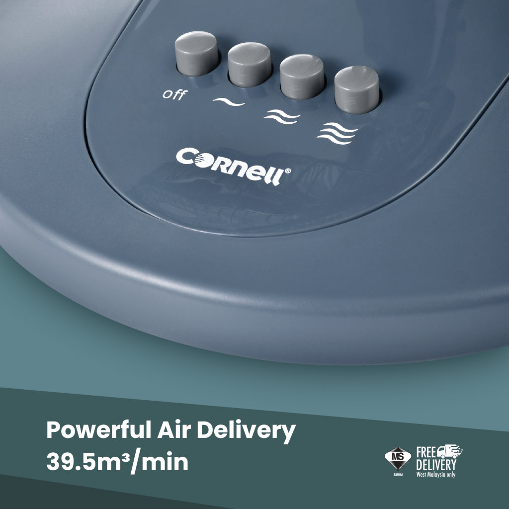 Cornell Table Fan 16 inch CFN-T169P - Cornell Appliances