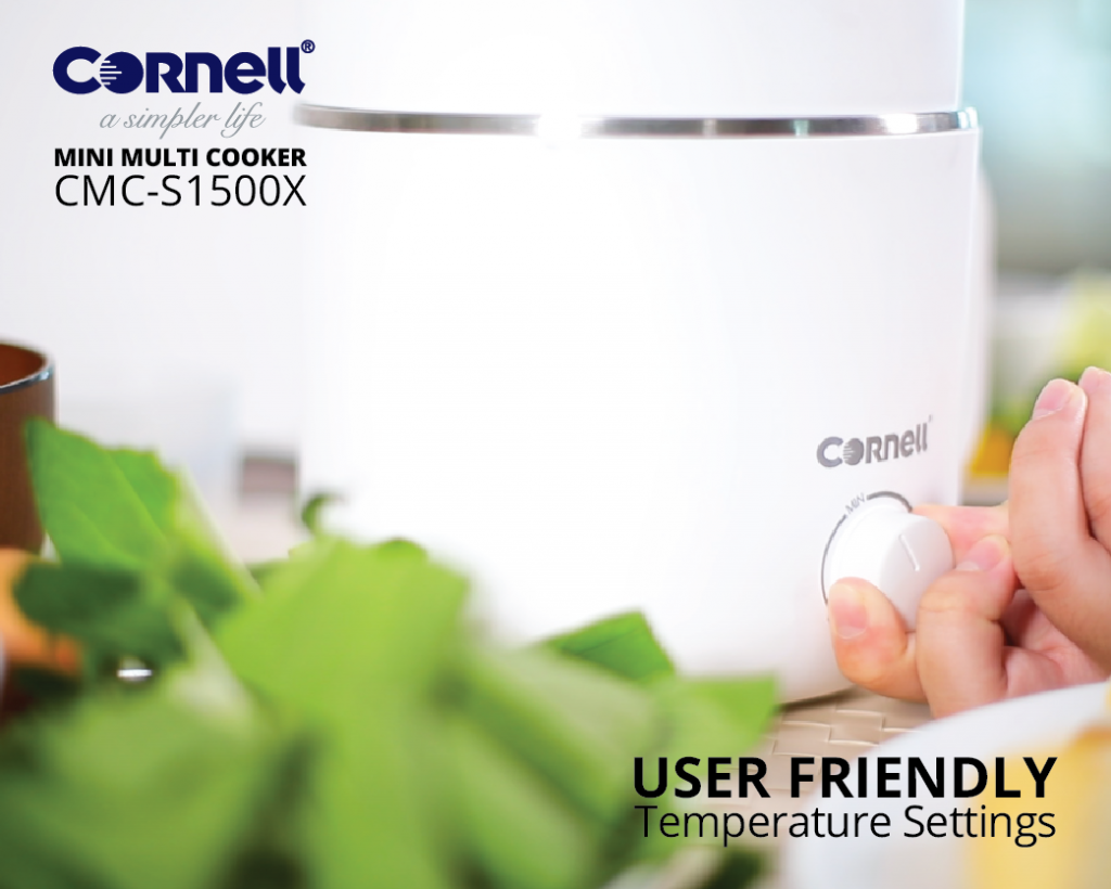 [ Online Exclusive ] Cornell Mini Multi Cooker CMC-S1500X - Cornell ...