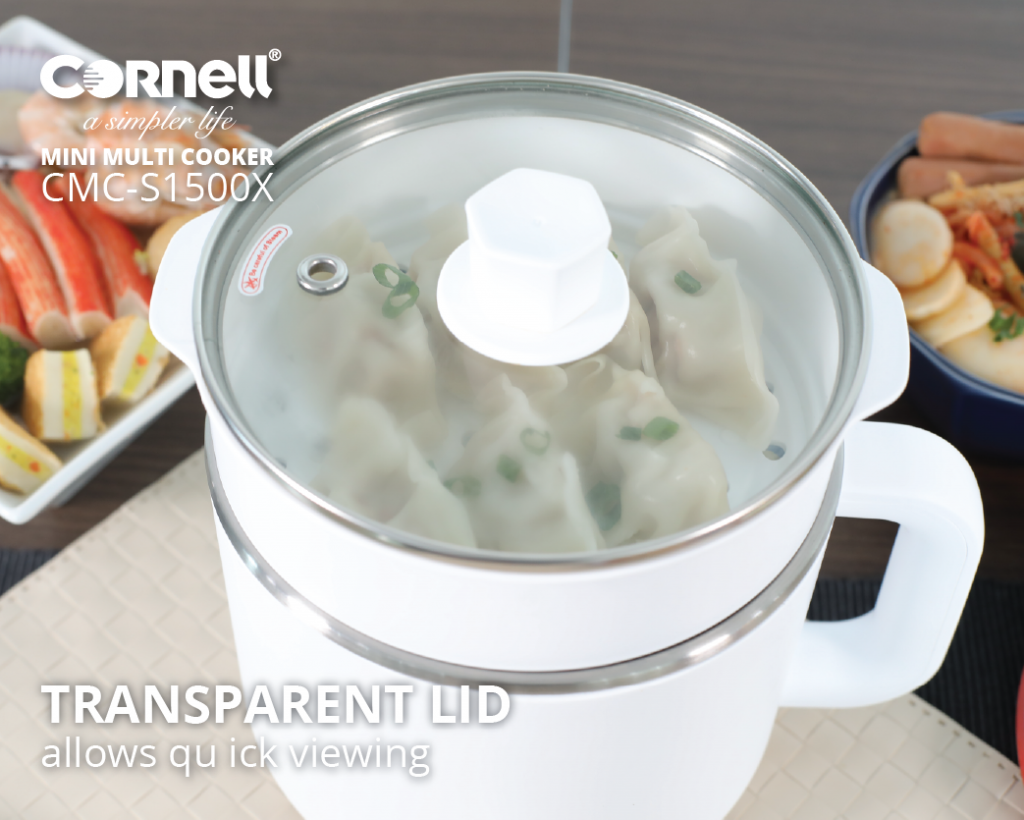 [ Online Exclusive ] Cornell Mini Multi Cooker CMC-S1500X - Cornell ...