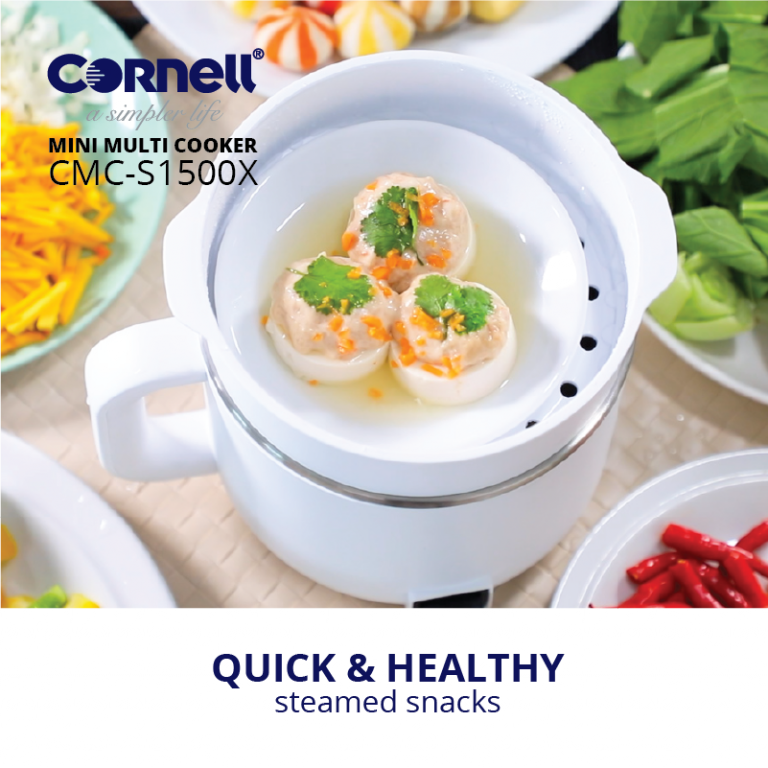 [ Online Exclusive ] Cornell Mini Multi Cooker CMC-S1500X - Cornell ...